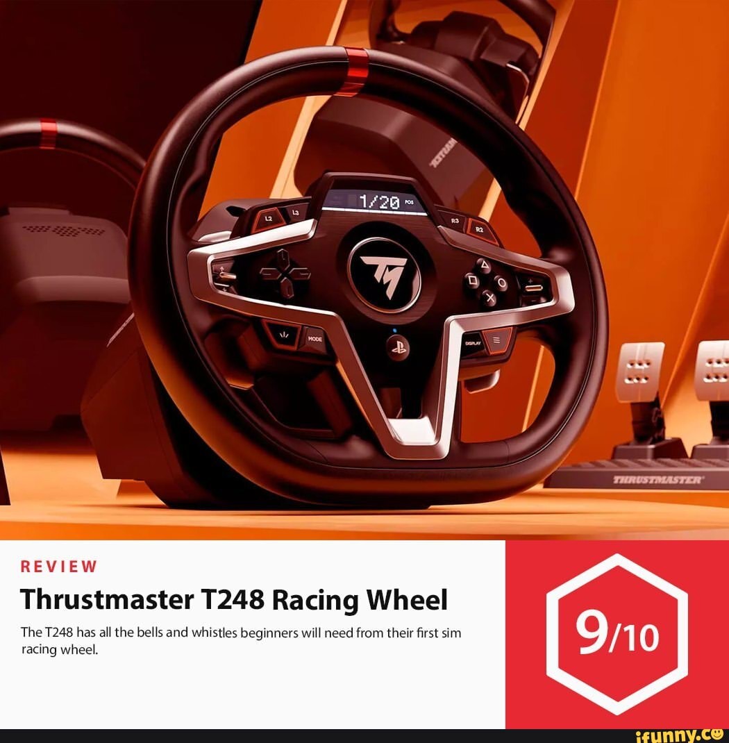 REVIEW Thrustmaster T248 Racing Wheel The T248 has all the bells and ...