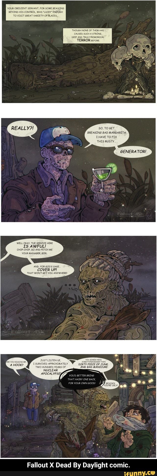 Fallout X Dead By Daylight comic. - iFunny
