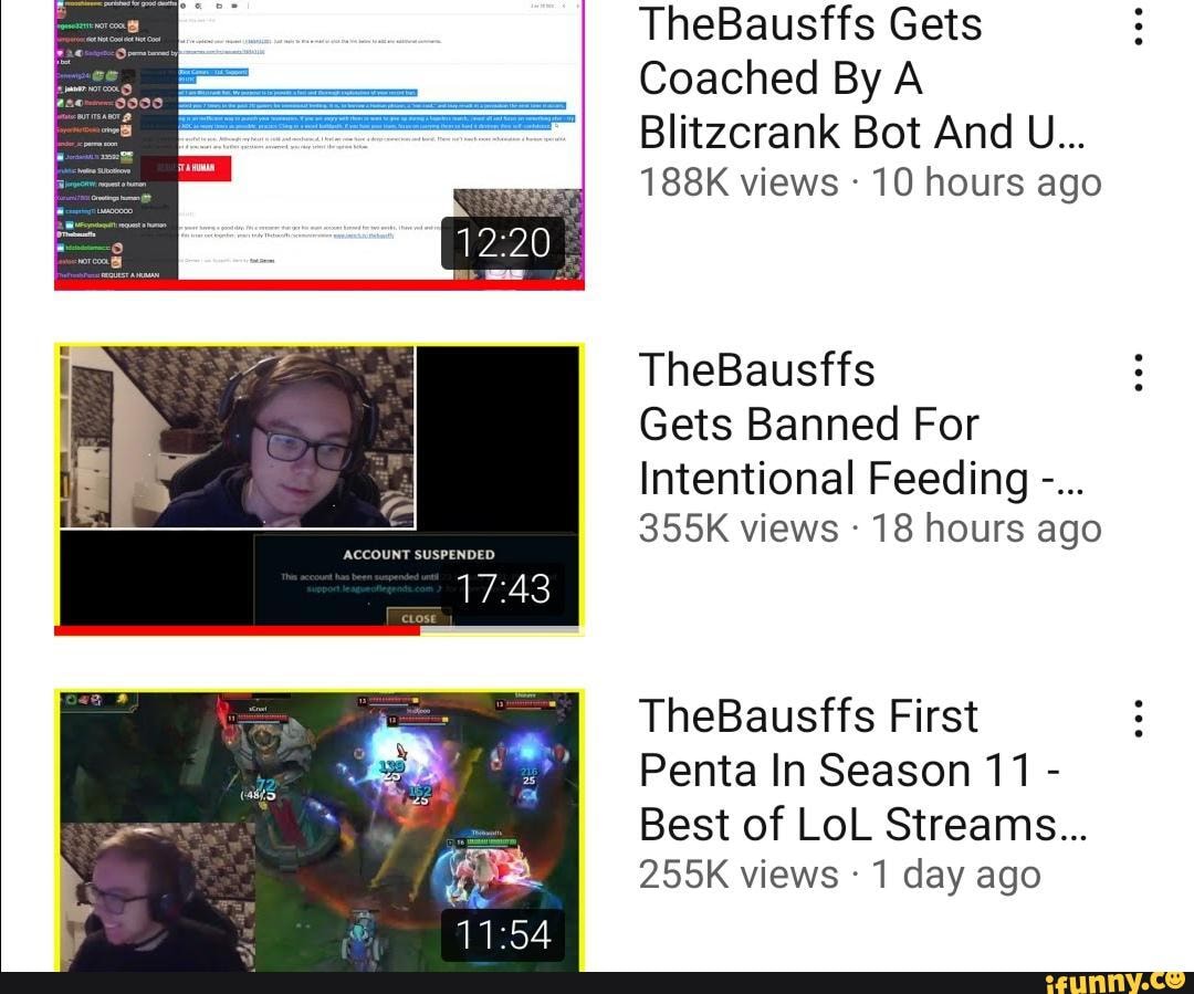 Thebausffs memes. Best Collection of funny Thebausffs pictures on iFunny