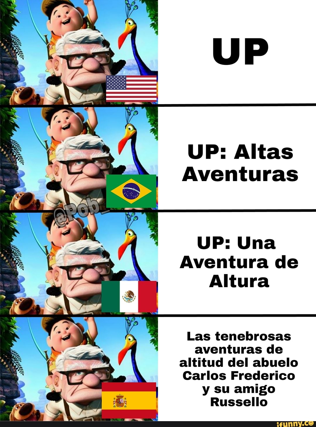 UP UP: Altas Aventuras UP: Una Aventura de Altura Las tenebrosas ...