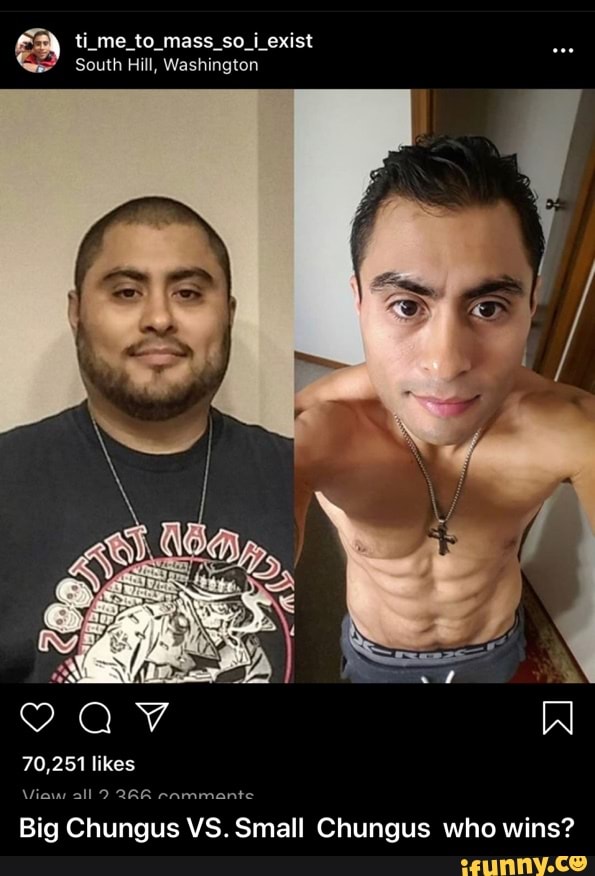 Big Chungus VS. Small Chungus who wins? - Big Chungus VS. Small Chungus ...