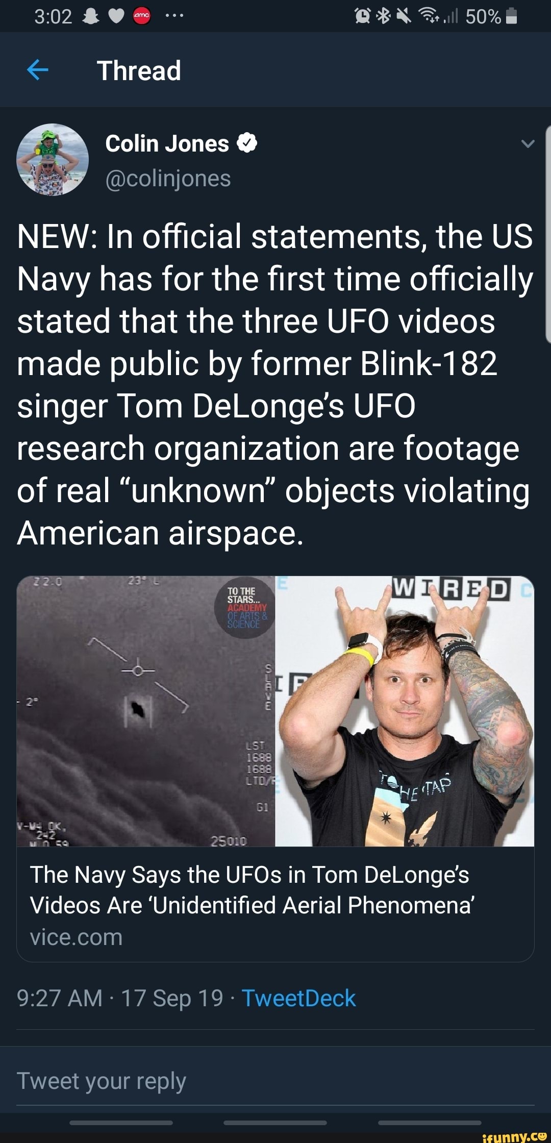 6 Thread NEW: In ofﬁcial statements, the US Navy has for the ﬁrst time ...