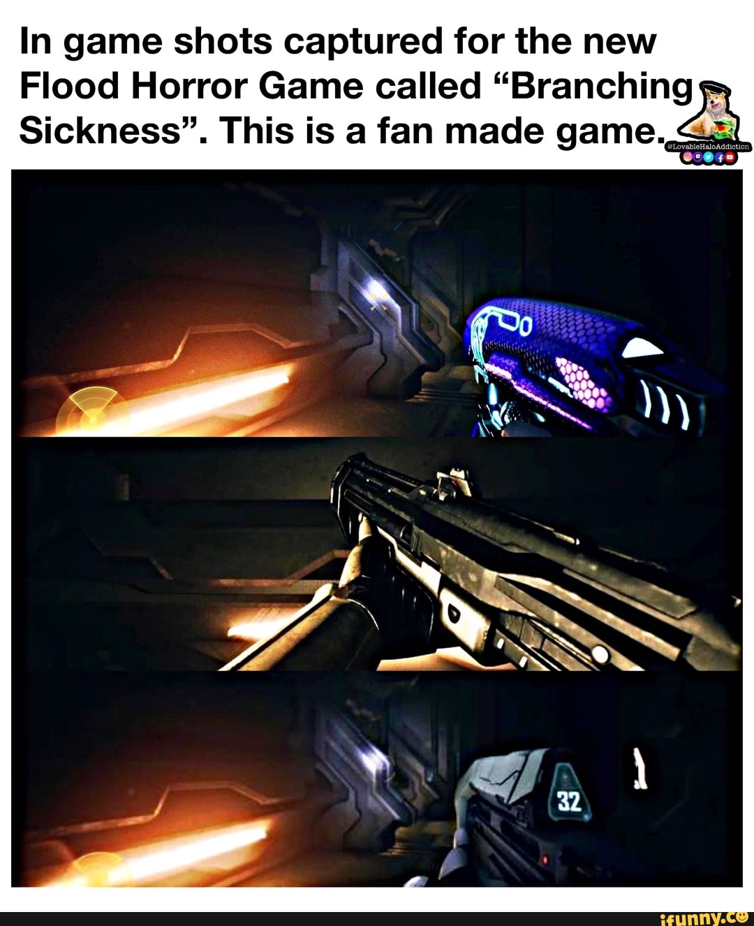 In game shots captured for the new Flood Horror Game called de game ...