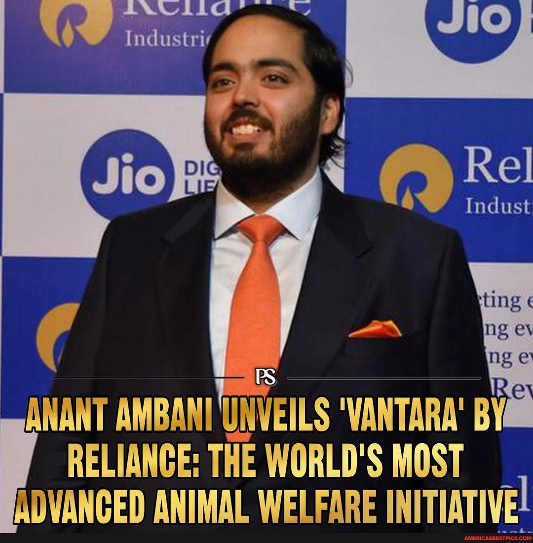 Anant Ambani, the younger son of Mukesh Ambani, Chairman of Reliance ...