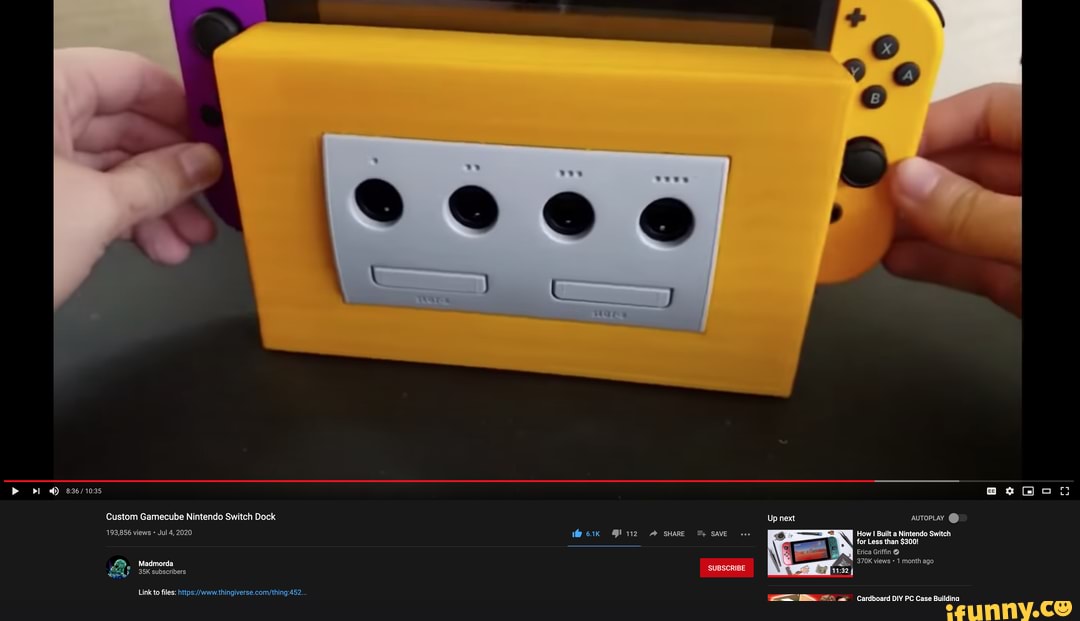 Custom Gamecube Nintendo Switch Dock 193,856 views Jul 4, 2020 ...