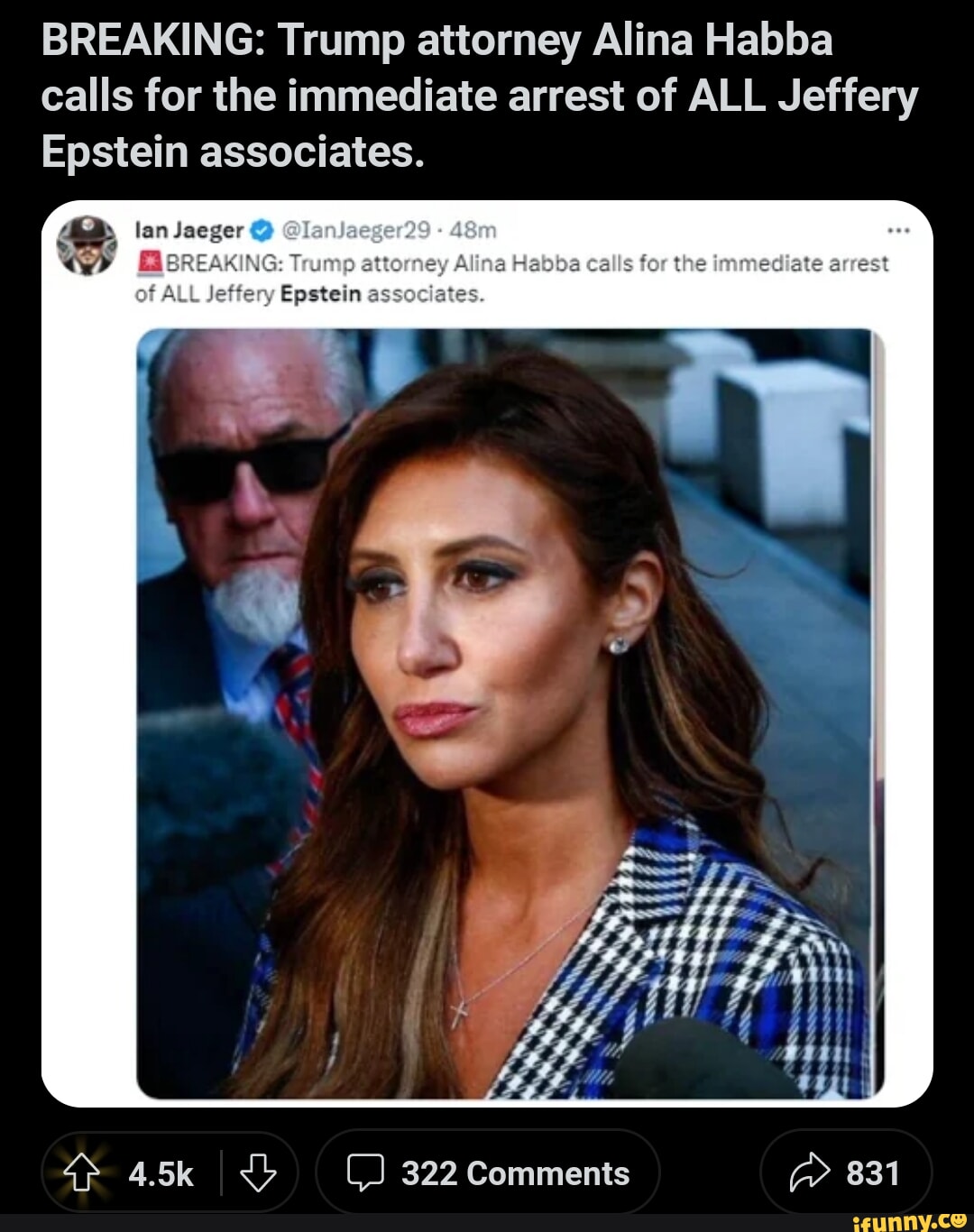 BREAKING: Trump attorney Alina Habba calls for the immediate arrest of ...