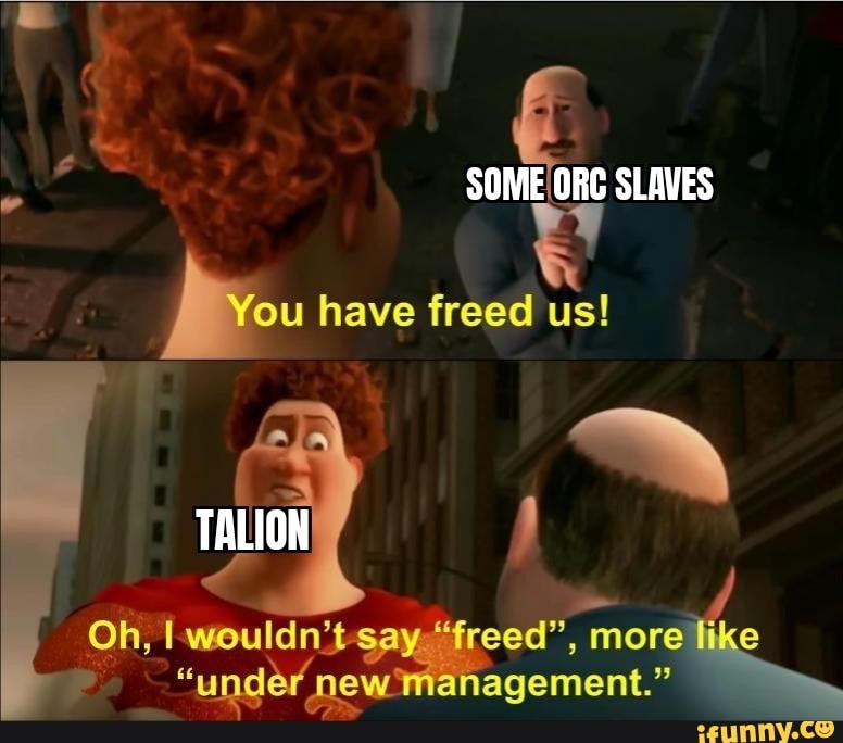 Talion memes. Best Collection of funny Talion pictures on iFunny