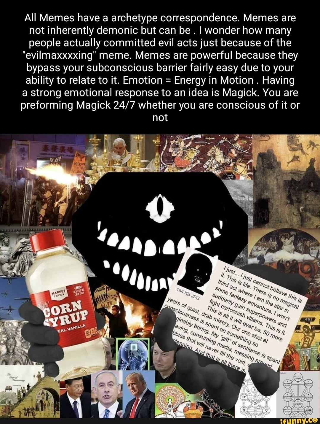 All Memes have a archetype correspondence. Memes are not inherently ...