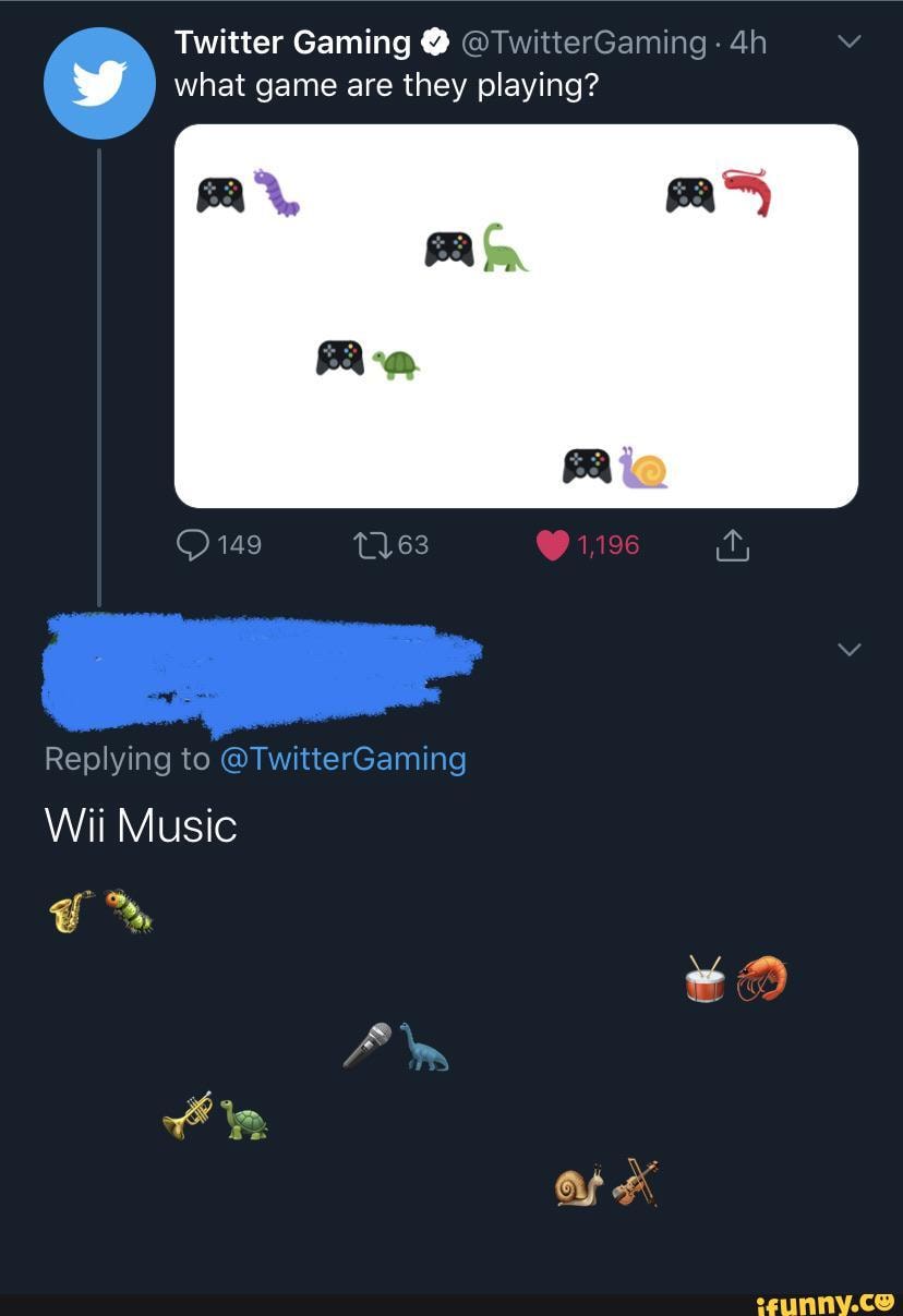 À Twitter Gaming 9 OTwitterGaming ) what game are they playing? y - iFunny