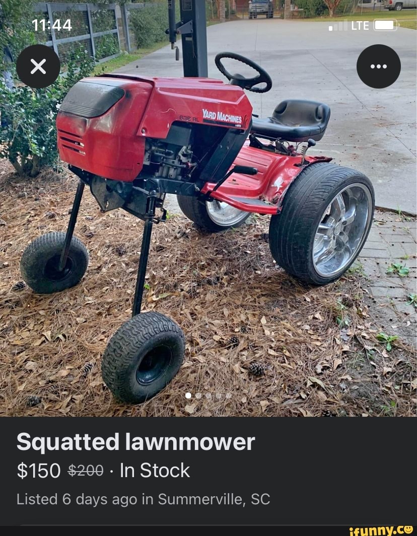 ES Squatted lawnmower $150 $209 - In Stock Listed 6 days ago in ...