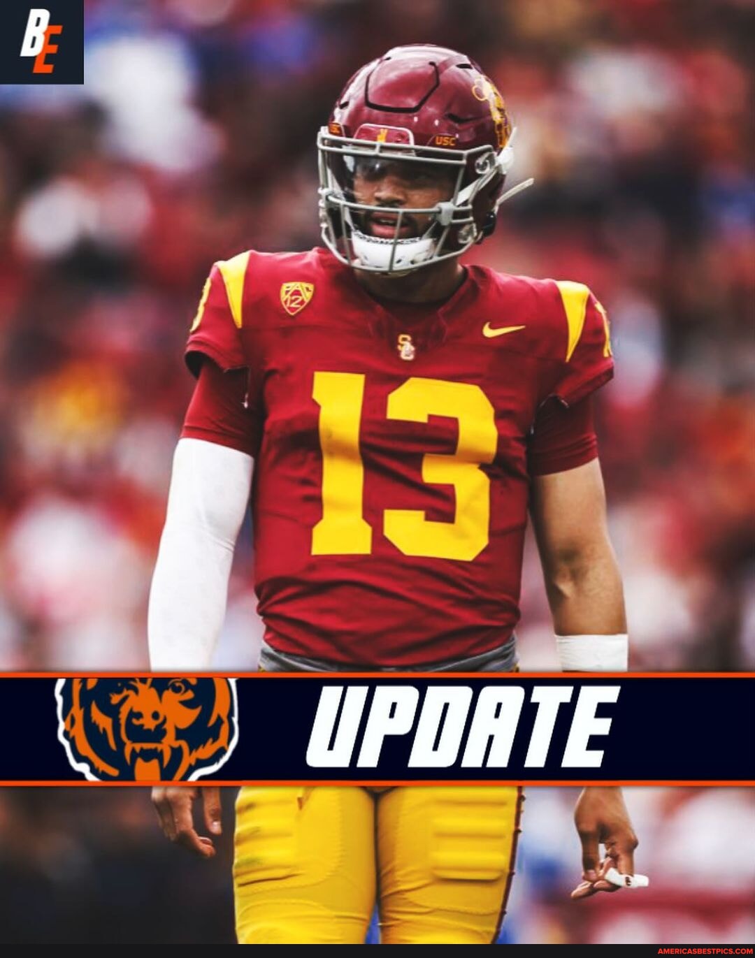 Here is an article of the full update on the Bears and Caleb Williams ...
