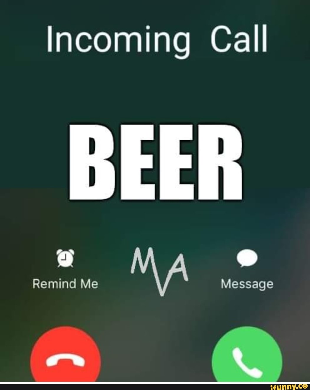Incoming Call Remind Me Message - iFunny