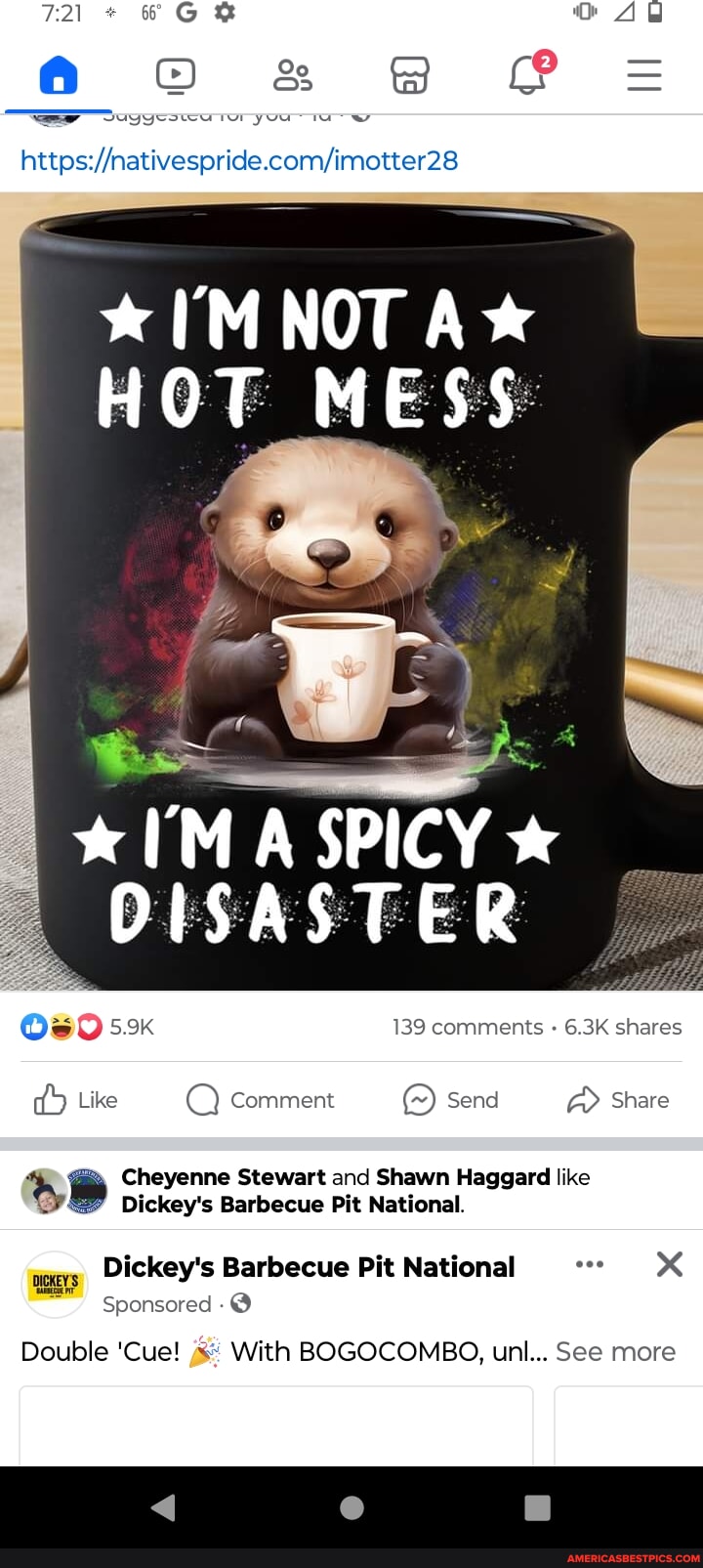 'Or @ OF & BBB = Daggesteu tor you HOT MESS 139 comments 6.3K shares ...