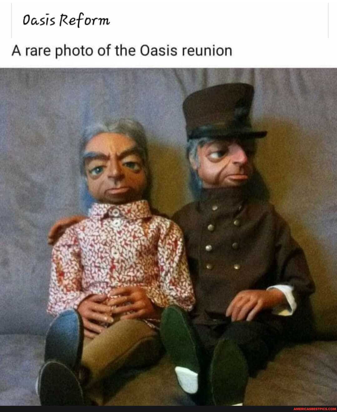 Oasis Reform A rare photo of the Oasis reunion - America’s best pics ...