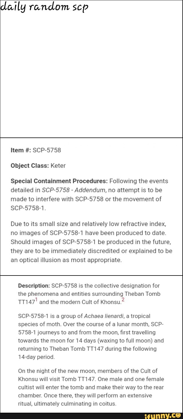 Scpgif memes. Best Collection of funny Scpgif pictures on iFunny