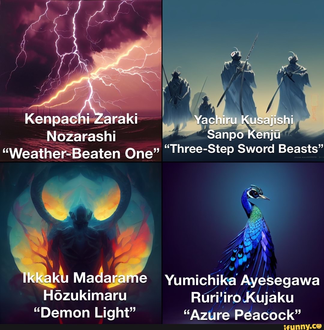 _No: "Weather-Beaten One" -Step Sword Beasts" BB Yumichika Aye segawa ...