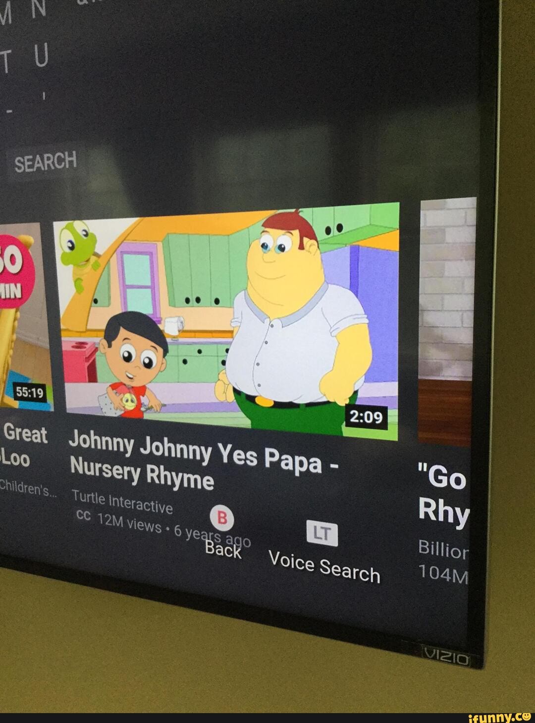 SEARCH Great Johnny Johnny Yes Papa Loo Children' Nursery Rhyme Turtle ...