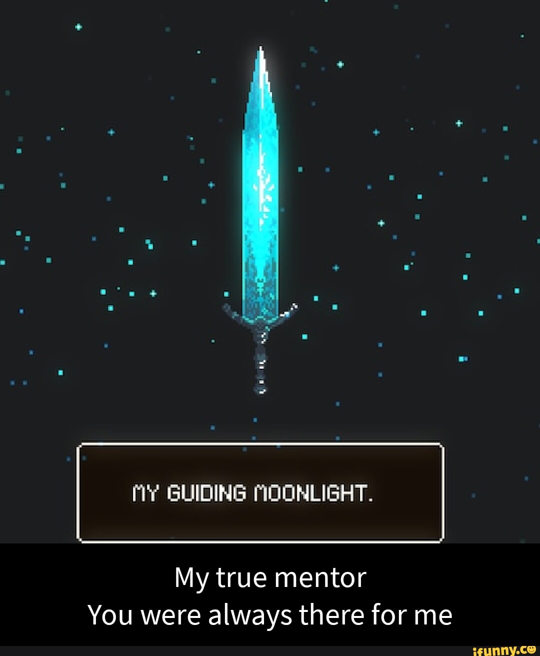GUIDING MOONLIGHT. My true mentor You were always there for me - iFunny