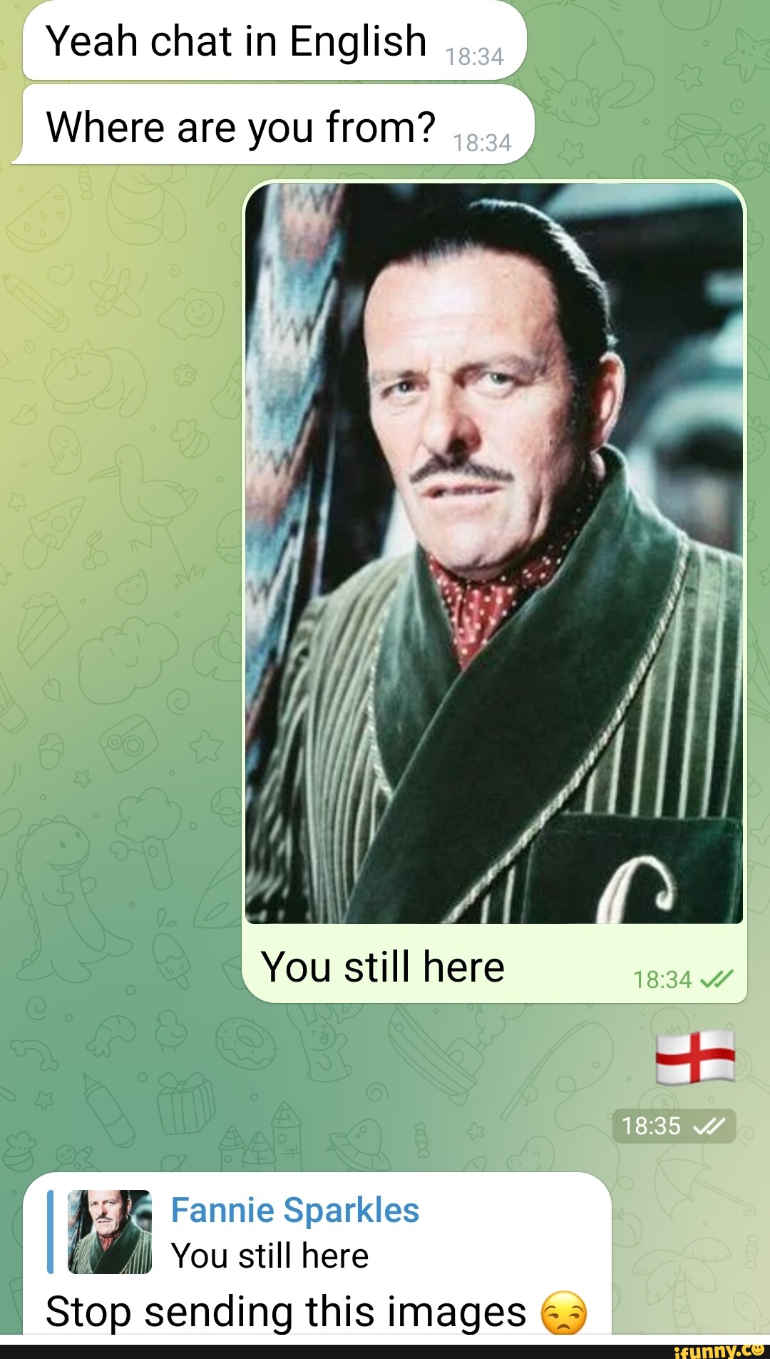 Oh Stop It You Continue Meme