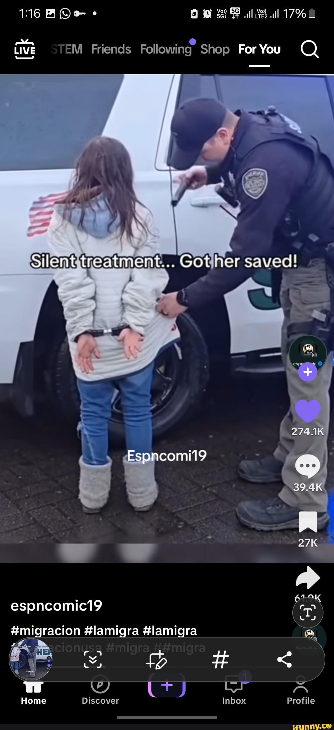 Just found out cops in America handcuffs children What is this hog ...