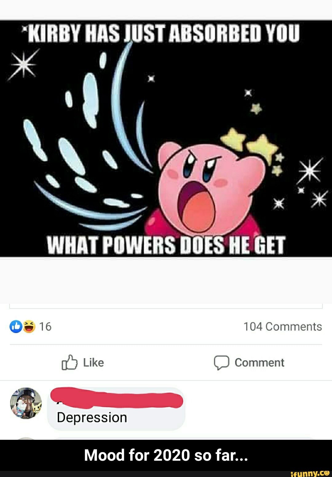 "KIRBY HAS JUST ABSORBED YOU WHAT POWERS DOES HE GET Mood for 2020 so ...