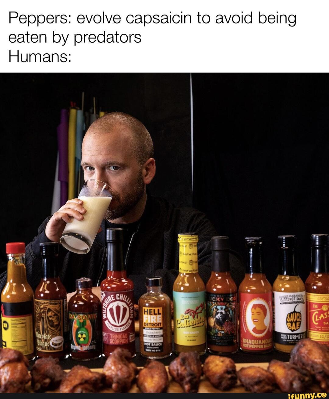 Peppers: evolve capsaicin to avoid being eaten by predators Humans ...