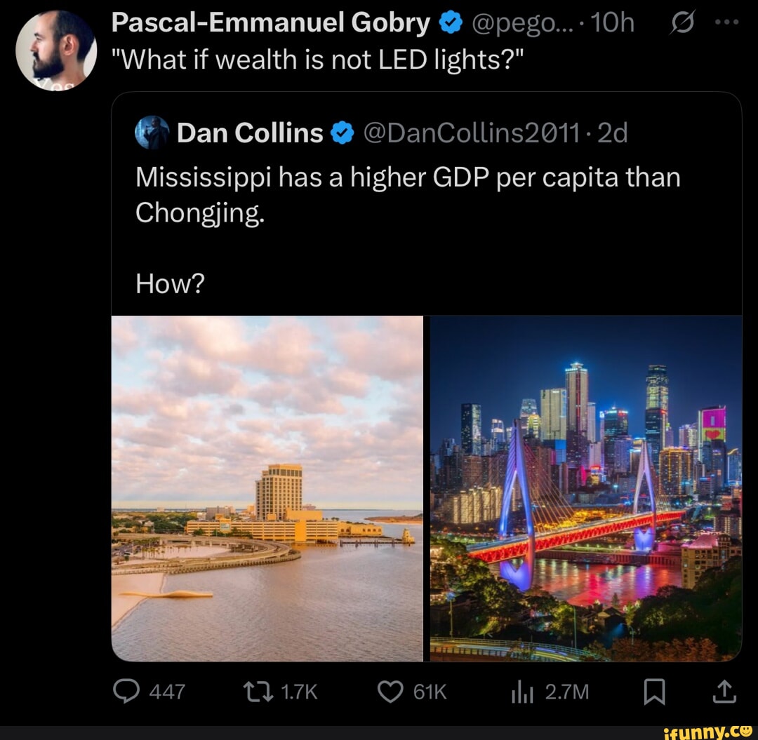 Pascal-Emmanuel Gobry @pego...-10h "What if wealth is not LED lights ...