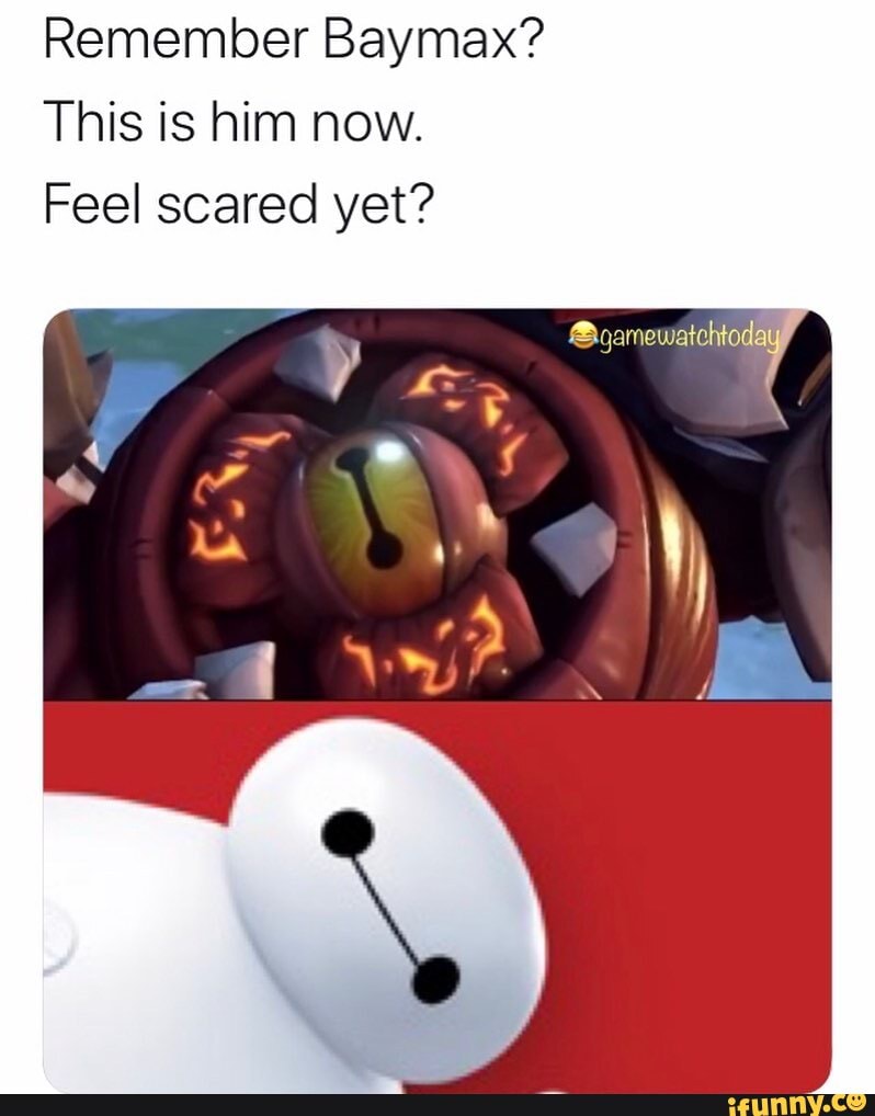 Remember Baymax? This is him now. Feel scared yet? - iFunny