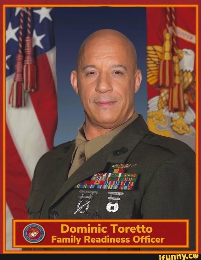 Dominic Toretto Family Readiness Officer - iFunny