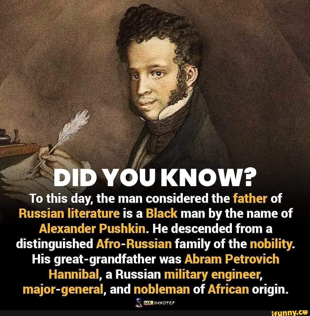 DID YOU KNOW? To this day, the man considered the father of Russian ...