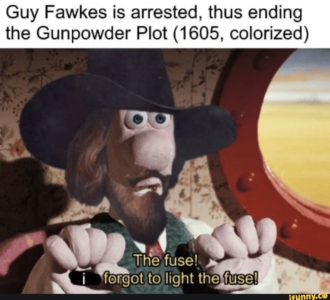 Guy Fawkes is arrested, thus ending the Gunpowder Plot (1605, colorized ...
