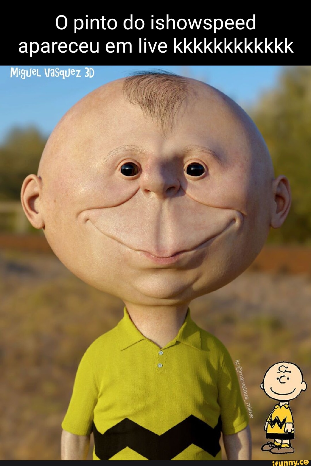 O pinto do ishowspeed apareceu em live kkkkkkkkkkkk Miguel VaSquez ...