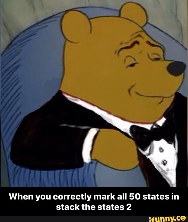 When you correctly mark all 50 states in stack the states 2 - When you ...
