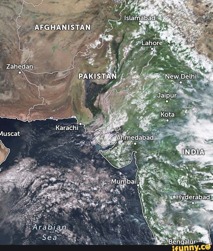 Aba d AFGHANISTAN Zahedan PAKISTAN Jaipur Kota Karachi Auscat INDIA ...