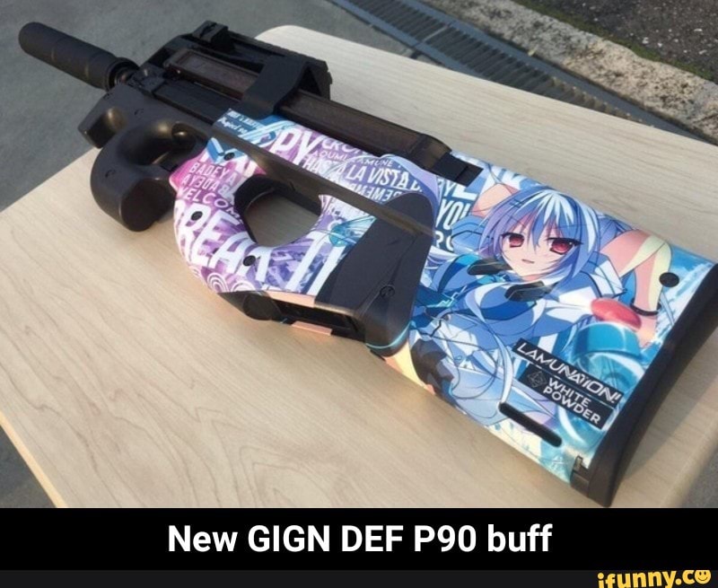 New GIGN DEF P90 buff - iFunny :)