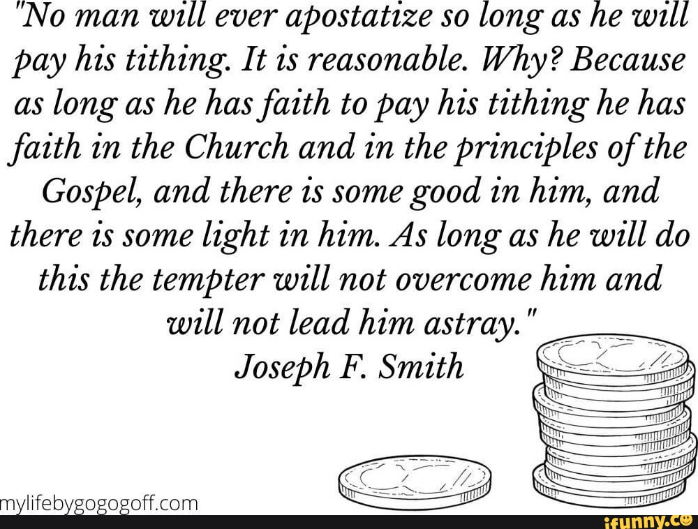 Tithing memes. Best Collection of funny Tithing pictures on iFunny