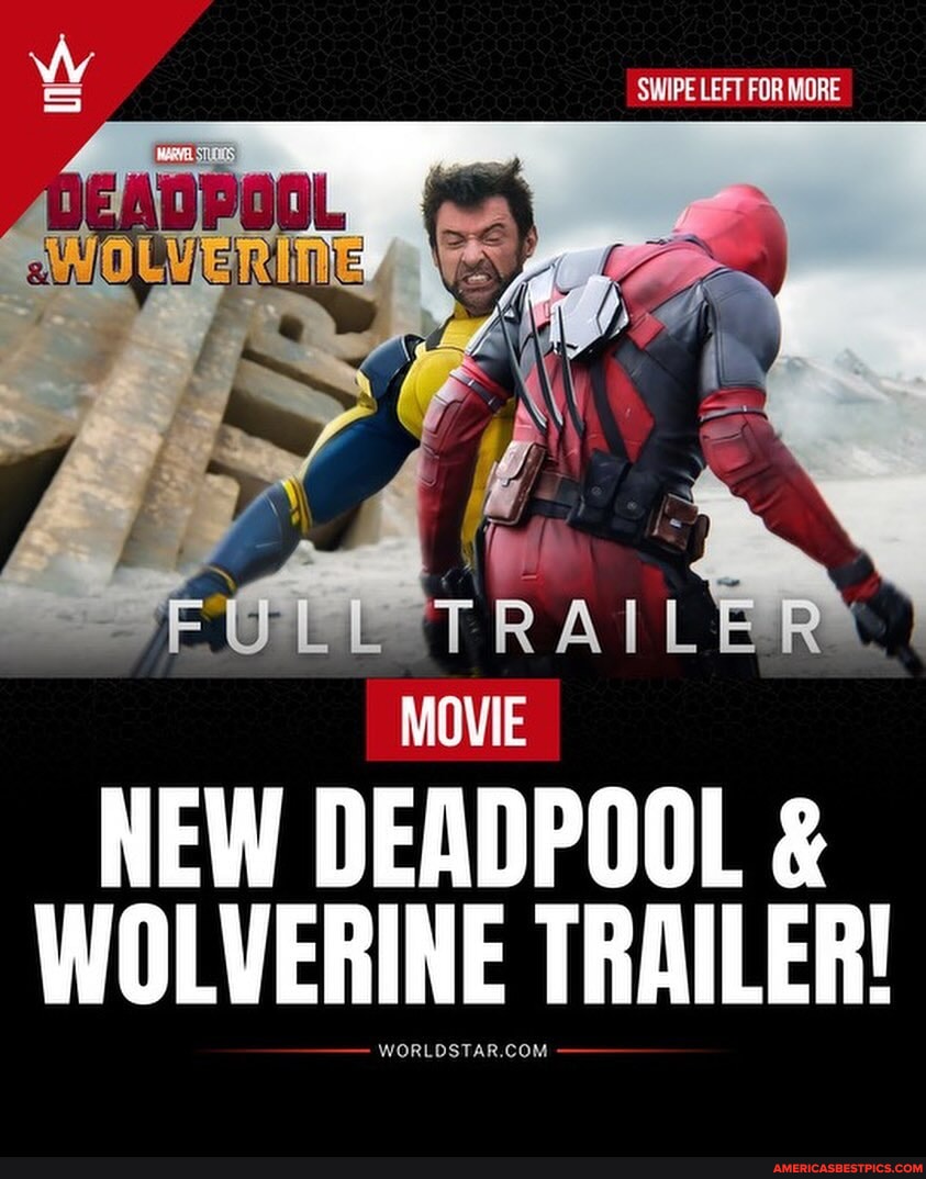 New #Deadpool & #Wolverine trailer just released! Y’all ready? 👇📸🔥 ...