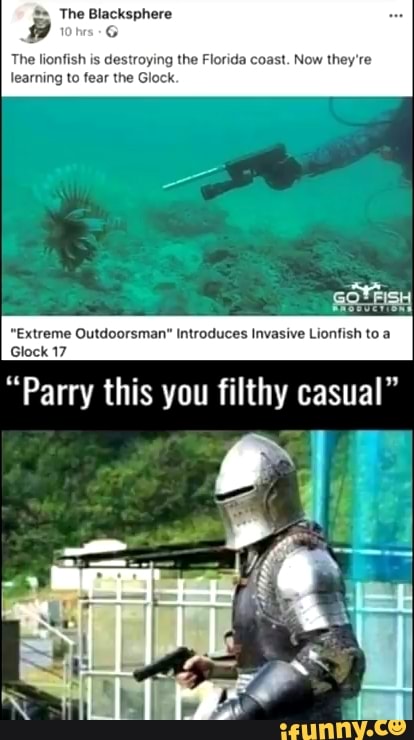 “Parry this you filthy casual" - iFunny