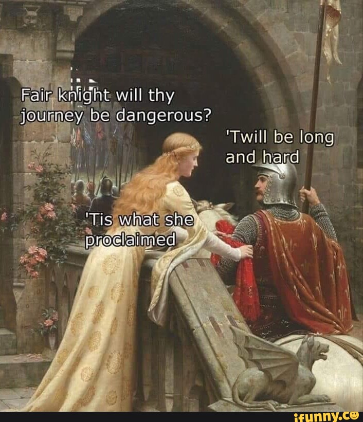 Idht will thy be dangerous? I and 'Twill be long 'Vis she praelained ...