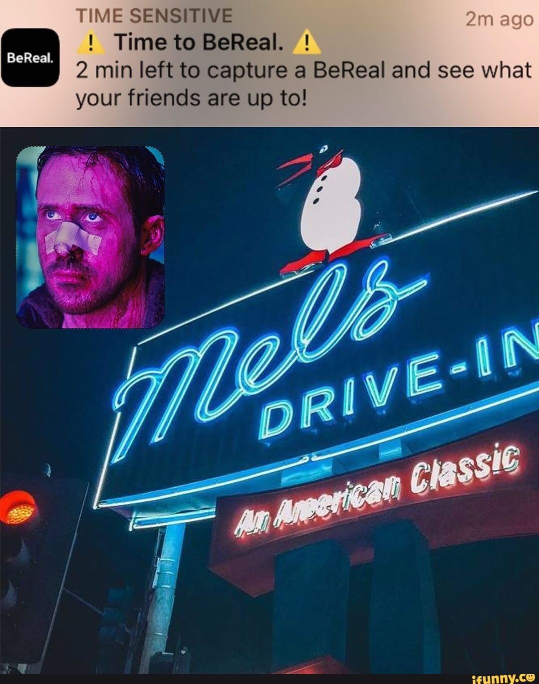 TIME SENSITIVE BeReal. ! Time to BeReal. ! 2 min left to capture a ...