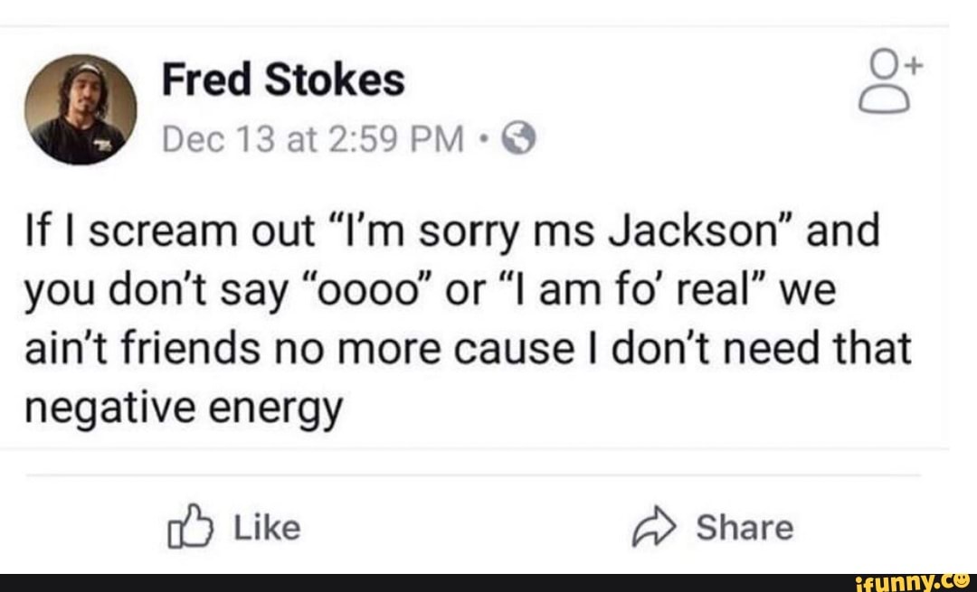 Im Sorry Ms Jackson