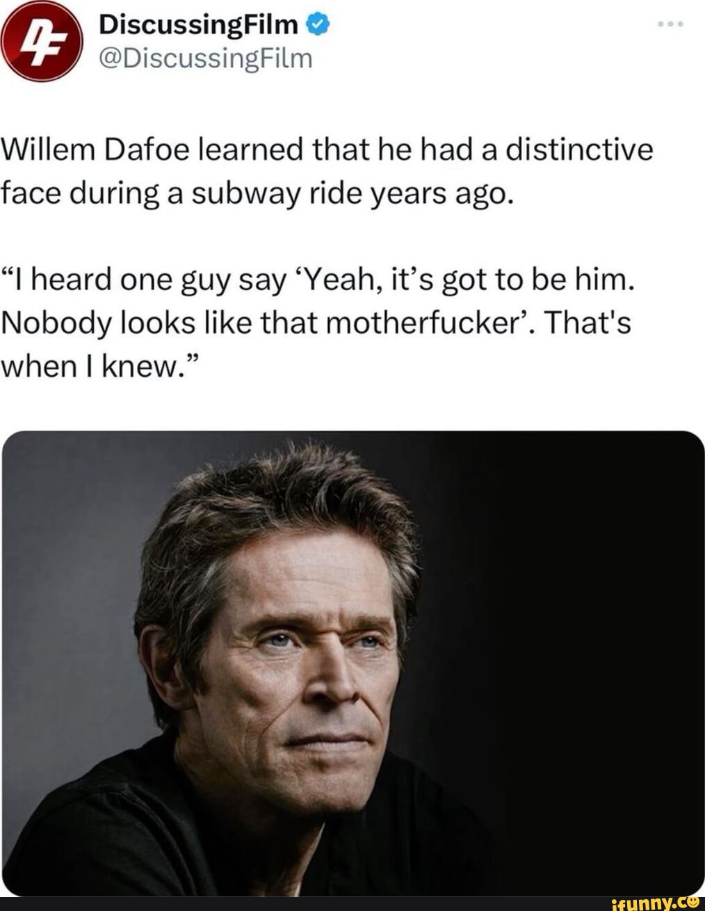 Dafoe memes. Best Collection of funny Dafoe pictures on iFunny
