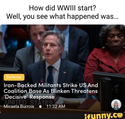 How did WWIII start? Well, you see what happened was... lran-Backed ...