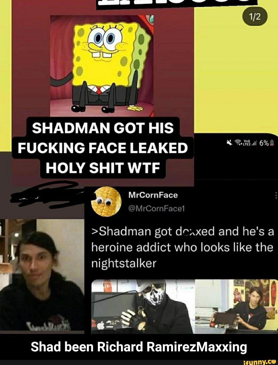 Mrcornface memes. Best Collection of funny Mrcornface pictures on iFunny