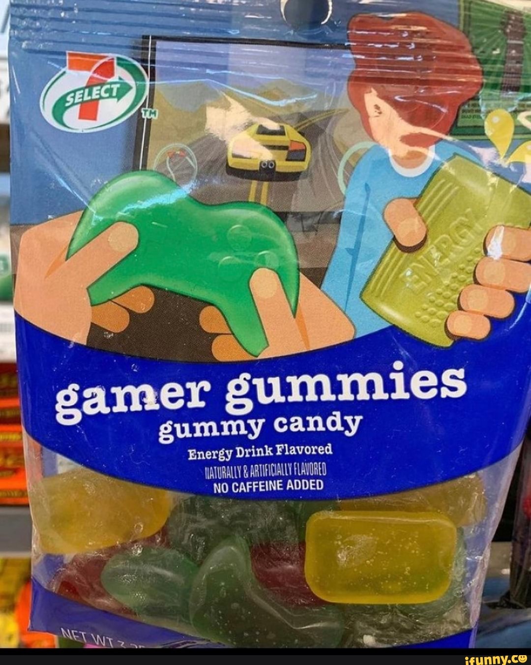 Gamer gummies gummy andy Energy Drink Flavored WATURALLY & ARTIFCIALY ...