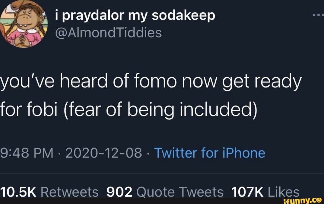 Fomo memes. Best Collection of funny Fomo pictures on iFunny