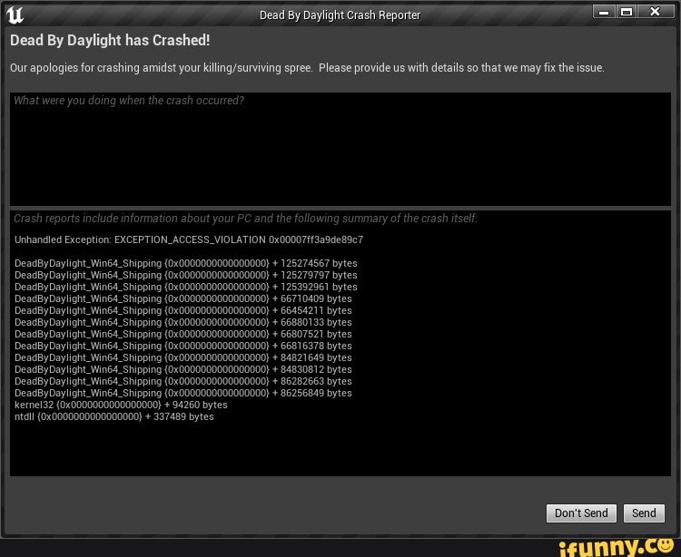 Dead By Daylight hag Crashed! What were you doing when the crash ...