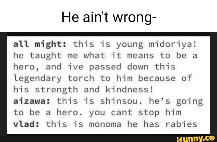 Shinsou memes. Best Collection of funny Shinsou pictures on iFunny