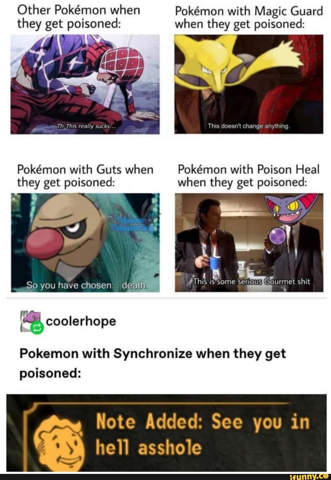 Other Pokmon when Pokemon with Magic Guard they get poisoned: when they ...
