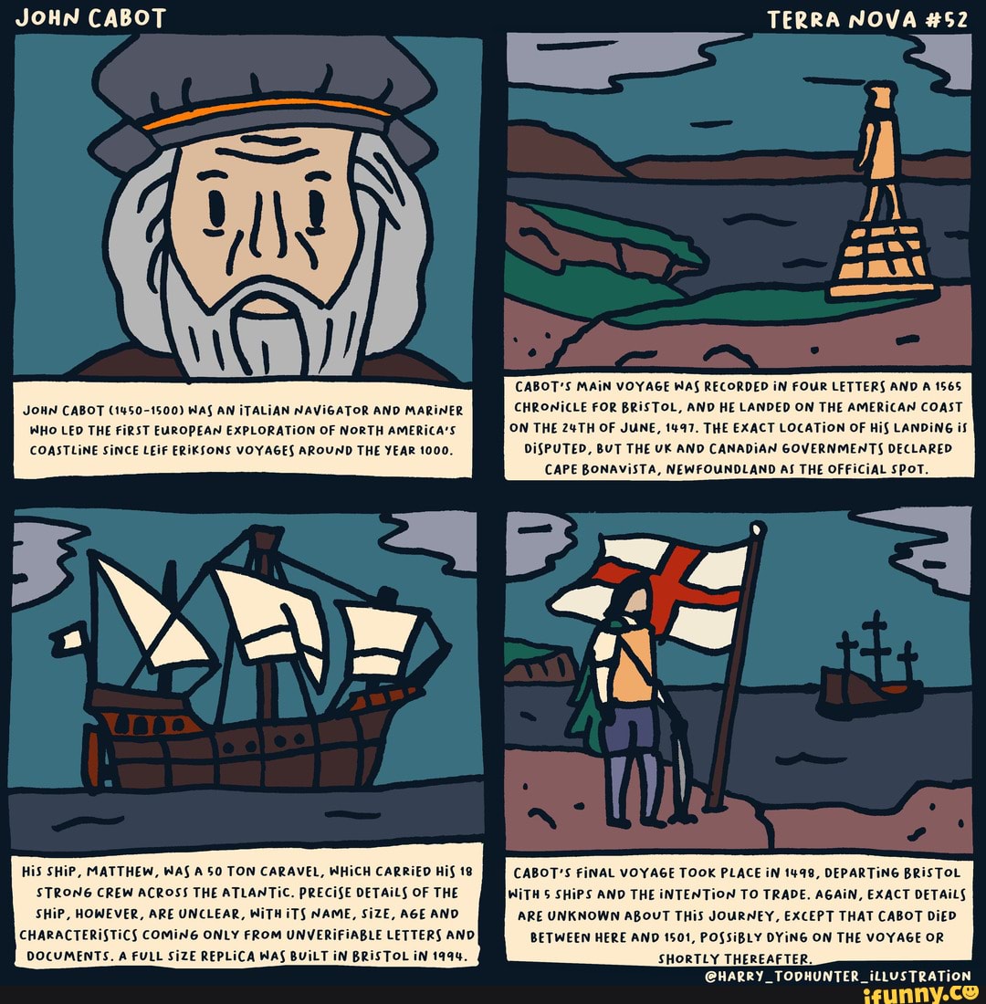 TN4.5- John Cabot - JOHN CABOT JOHN CABOT (1450-1500) HAS AN iTALIAN ...